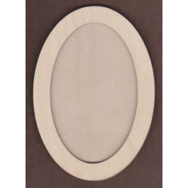 WT1108-Oval 2 piece Frame Kit-5" tall x 3 1/2" wide : Buy Laser cut ...